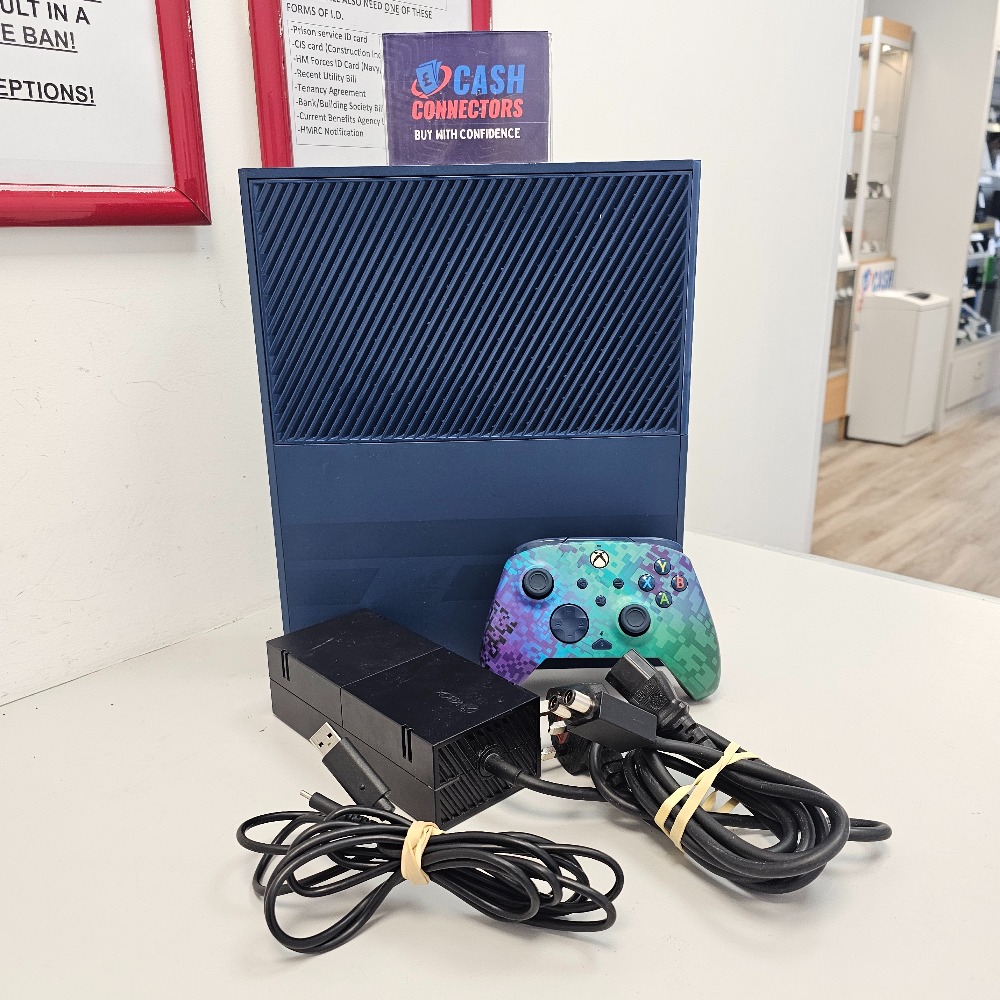 Xbox One Forza Blue Ltd Ed Console - 1TB w/ Wired Controller - Own4Less